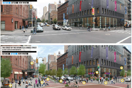 Street vs road before and after - Salud America