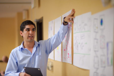 David Irizarry participates in a discussion at a past Exito Summer ...