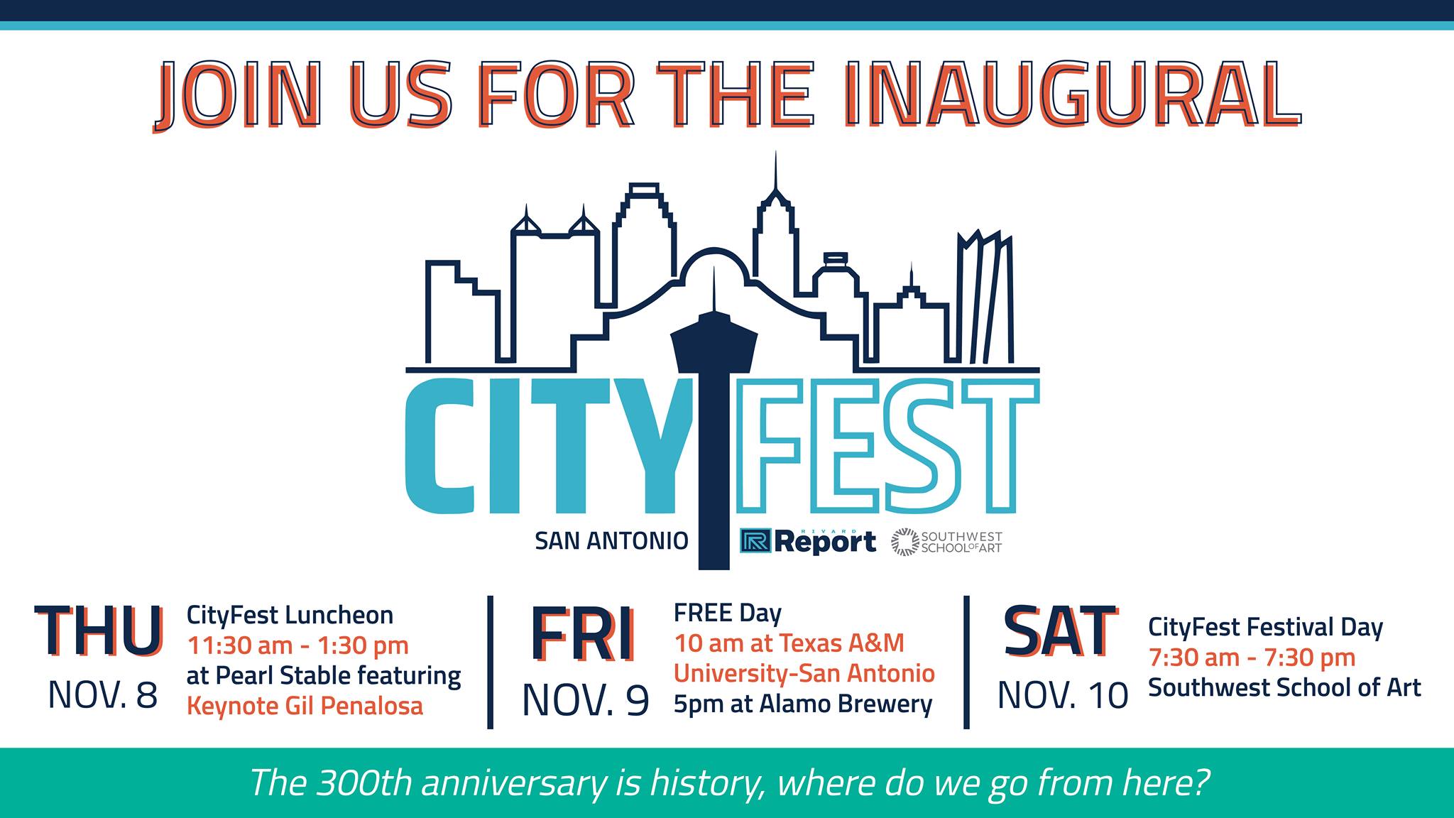 Inaugural CityFest Seeks a More Vibrant, Equitable San Antonio - Salud ...