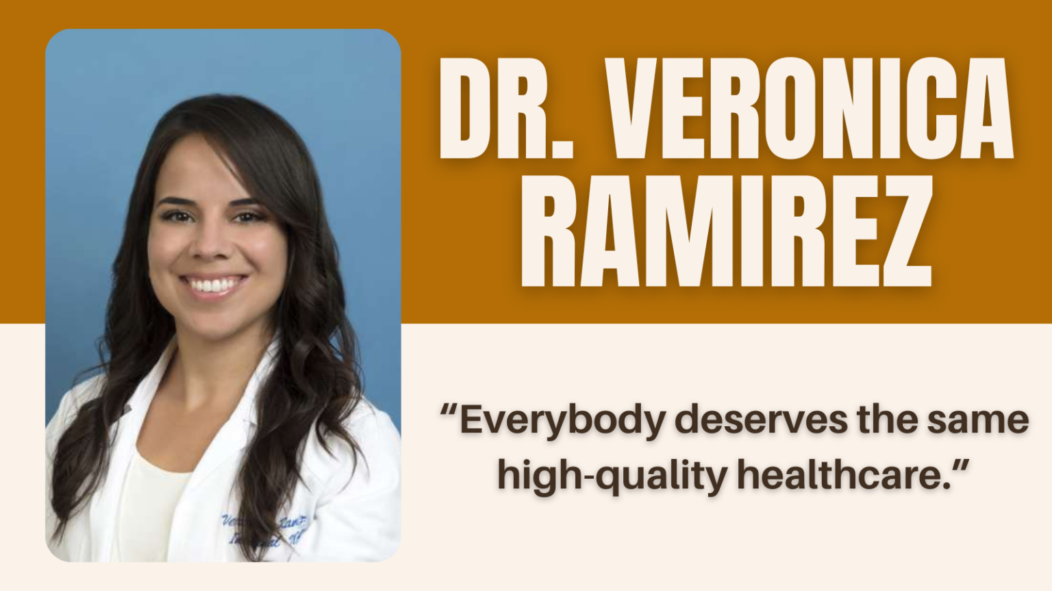Dr. Veronica Ramirez: Keeping Her Community Healthy with Infection ...