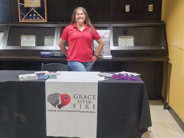 Grace After Fire: Veterans Group Helps Women Vets Help Themselves ...