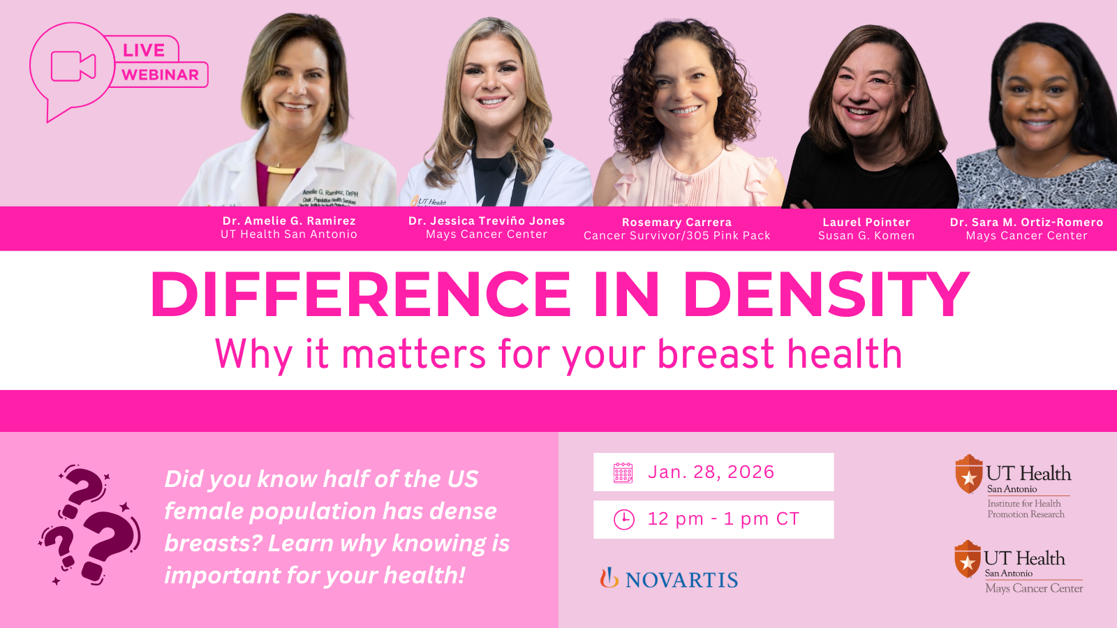 Webinar: Difference in Density: Why it Matters for Your Breast Health ...